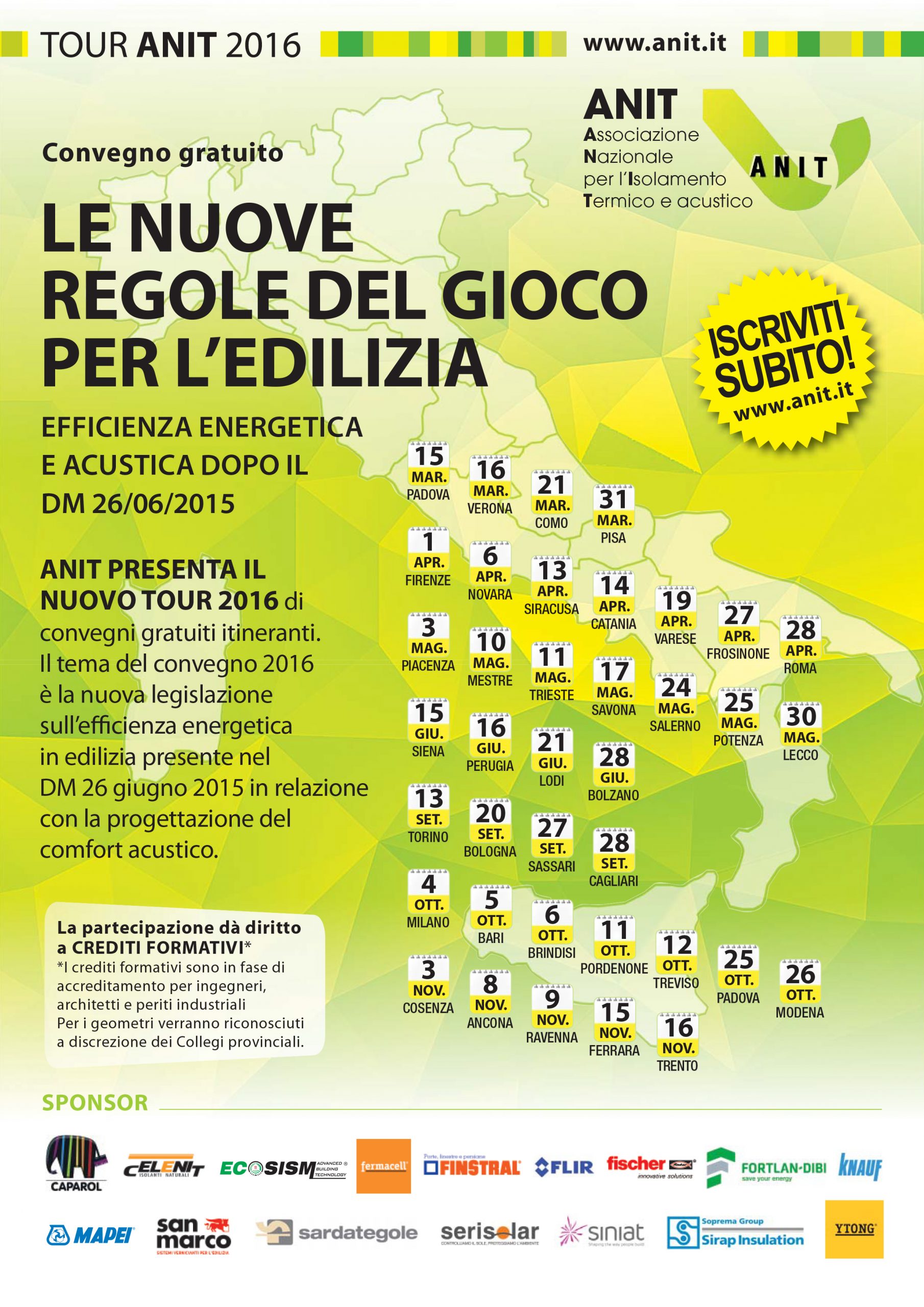 TOUR ANIT 2016 - ANIT