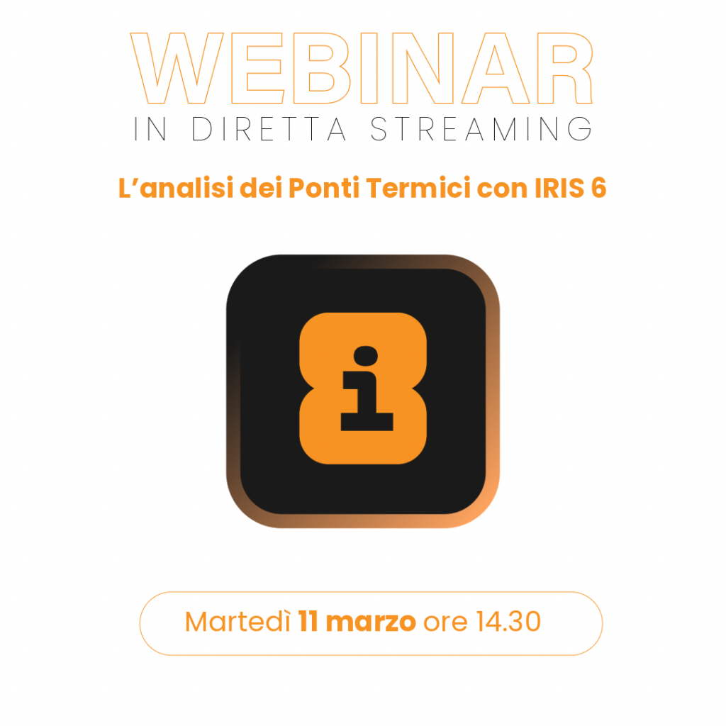 Webinar gratuito: L’analisi dei Ponti Termici con IRIS 6